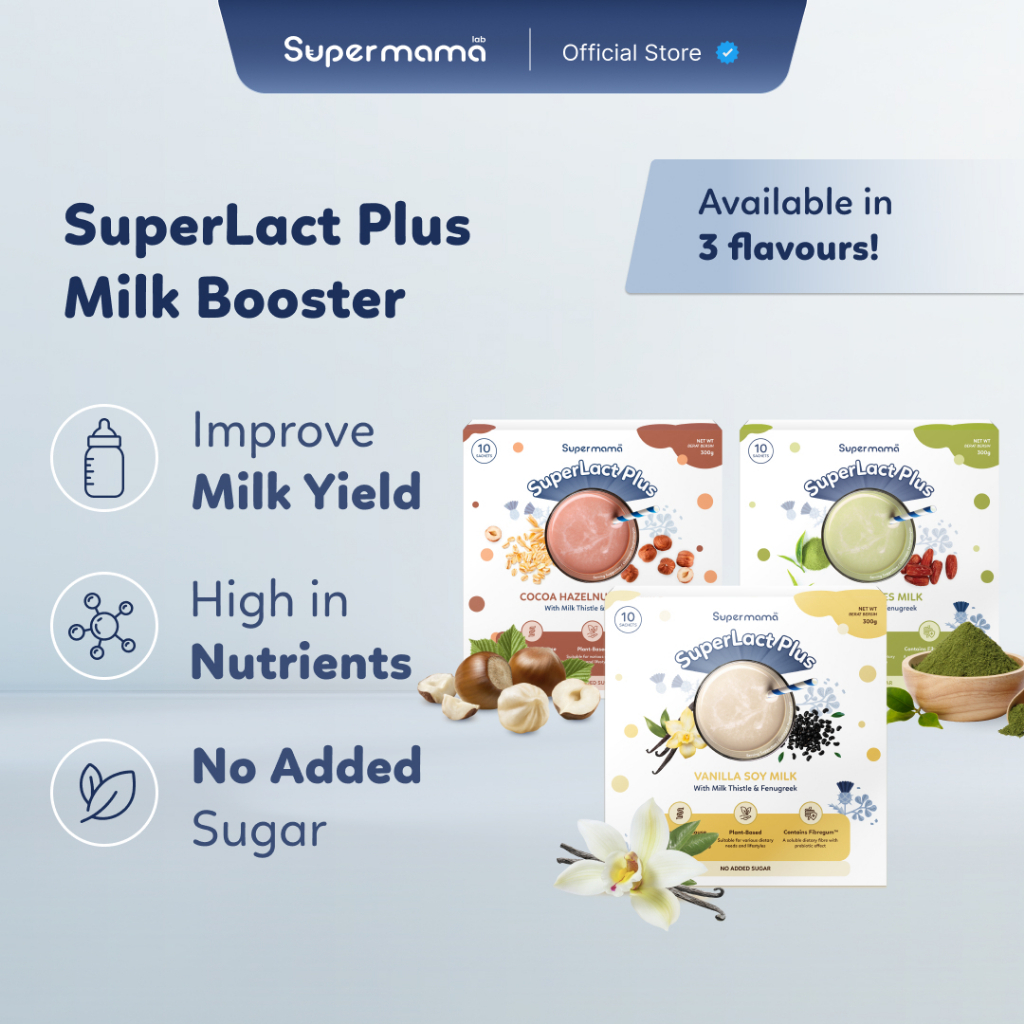 Premium Gift🎁Supermama Lab SuperLact Plus Milk Booster | 10 Servings ...