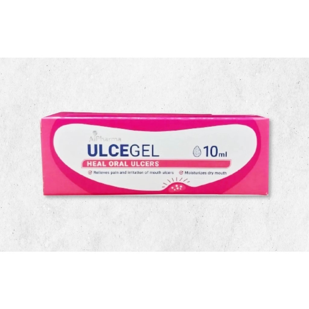 AiPharma Ulcegel 10mL for mouth ulcers and cracked lips | Shopee Malaysia