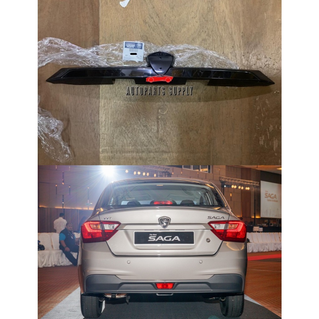 ORIGINAL PROTON SAGA VVT 2016 - 2018 P213 REAR BONNET GARNISH | Shopee ...