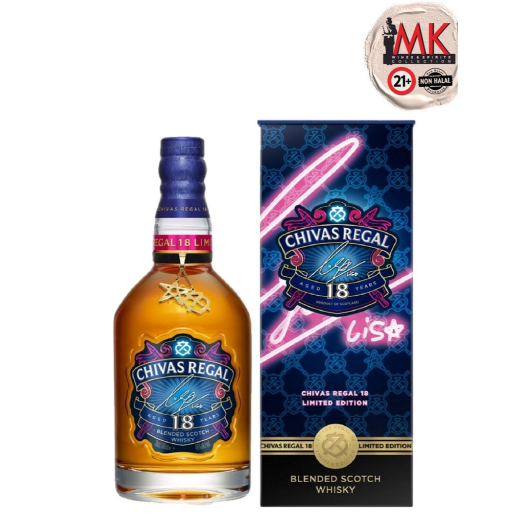 Chivas Regal 18 Year Old Whisky Lisa Limited Edition (750ml) | Shopee ...