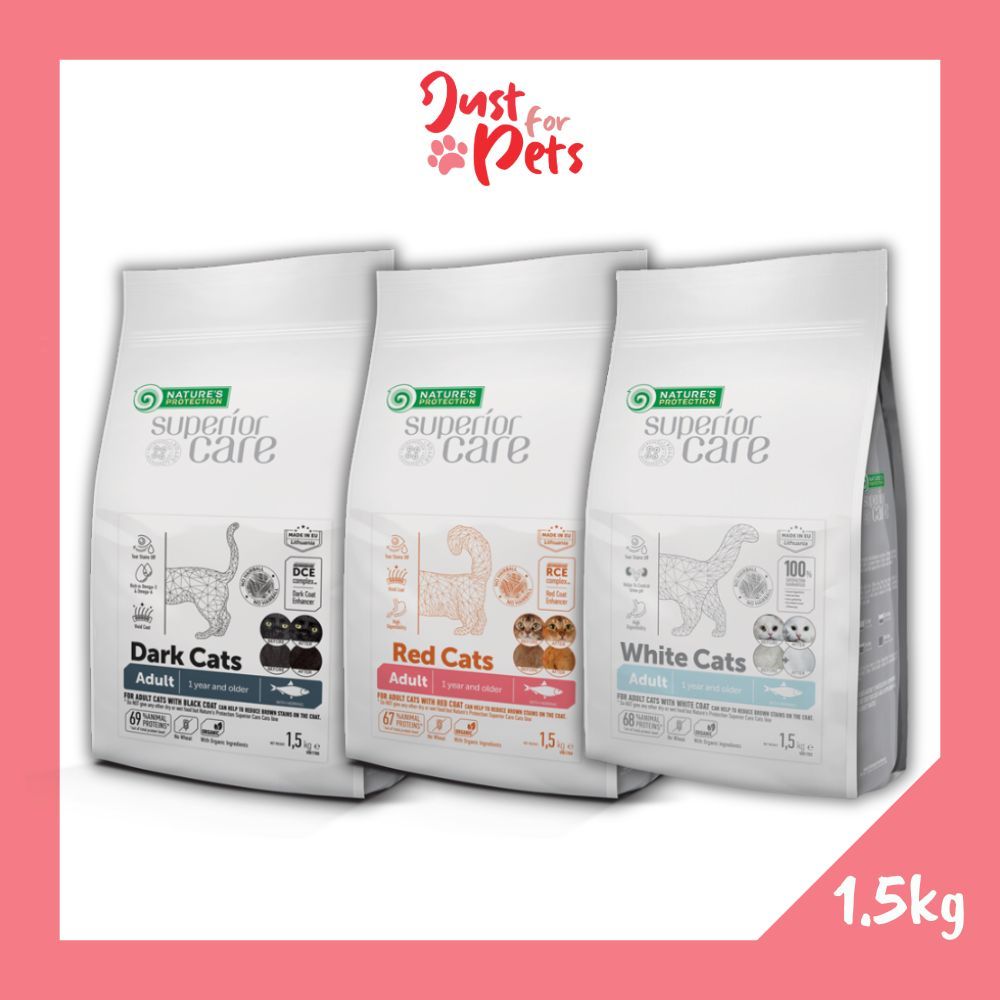 Nature's Protection Cat Superior Care 1.5kg Grain Free Dry Cat Food ...