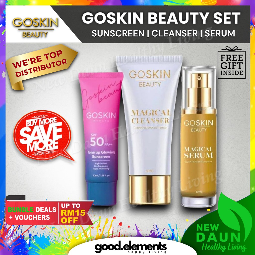 [100% ORIGINAL] [BORONG] GOSKIN BEAUTY wholesale GO SKIN Skincare ...