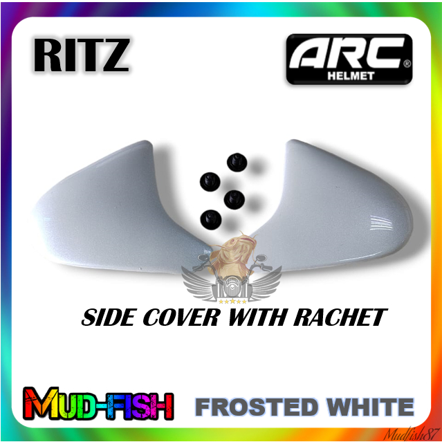 PENUTUP SIS ARC RITZ SIDE CAP / COVER (FROSTED WHITE - PUTIH BEKU ...