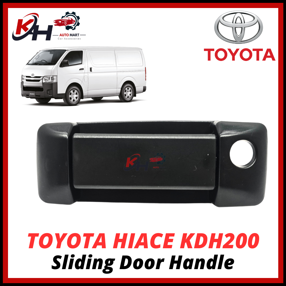 TOYOTA HIACE KDH200 Sliding Door Outer Handle VAN Rear Center Handle ...