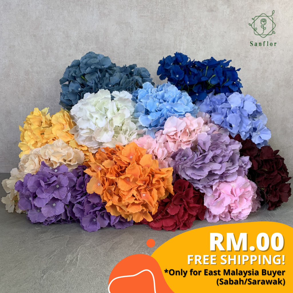 FOR EAST MALAYSIA SABAH SARAWAK - BUNGA HYDRANGEA/HORTENSIA K5 ...