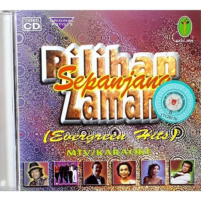 VCD Karaoke Pilihan Sepanjang Zaman (Evergreen Hits) | Shopee Malaysia