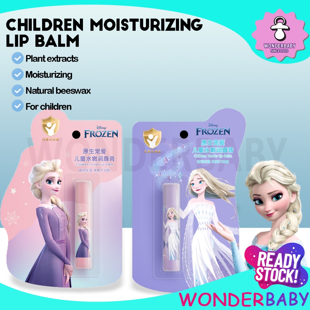 Disney Frozen Baby Children Lip Balm Baby Lip Protection Cartoon ...
