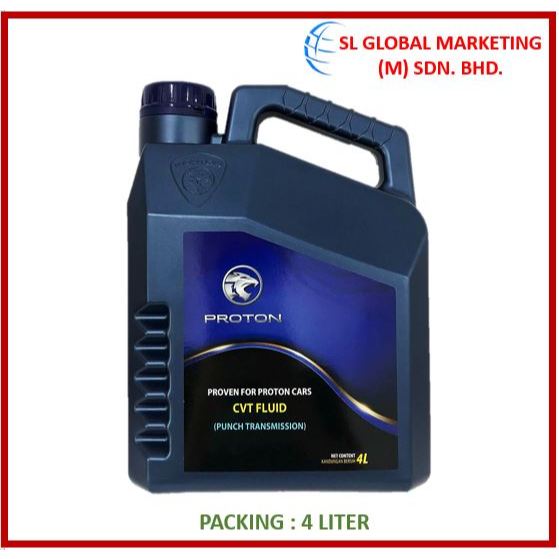 PROTON CVT FLUID AUTO TRANSMISSION GEAR OIL - 4 LITER | Shopee Malaysia
