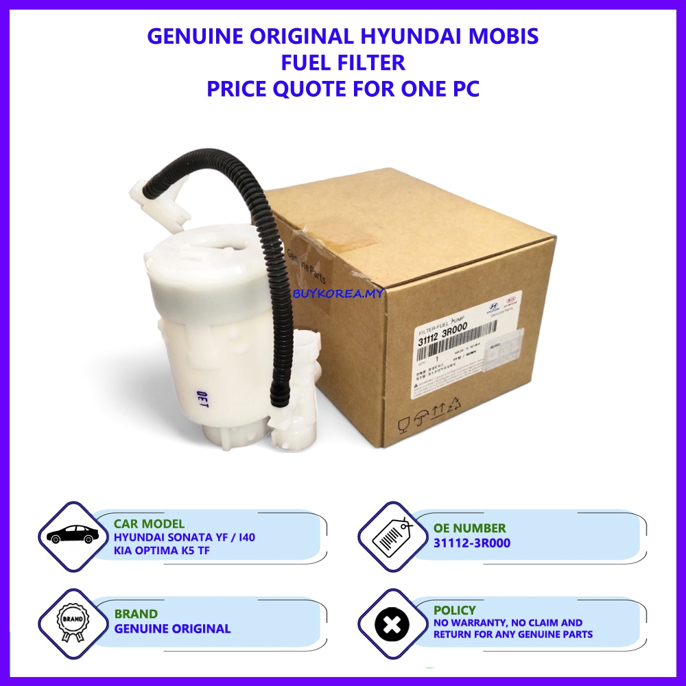Hyundai Sonata YF 2010-2014 / Hyundai I40 / Kia Optima K5 TF Genuine ...