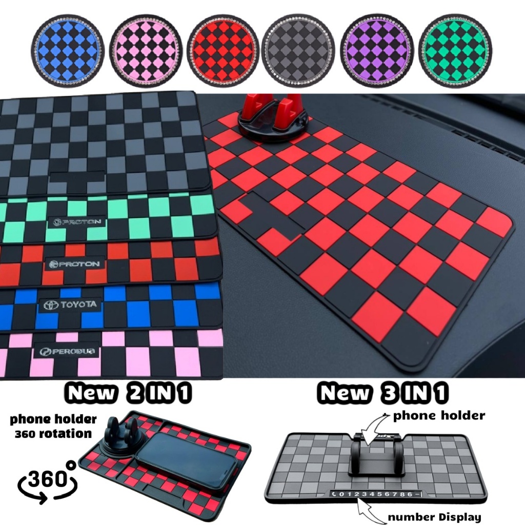NonSlip Mat Magic Sticky Pad Dadu Car Anti Slip Mat Dashboard For GPS ...
