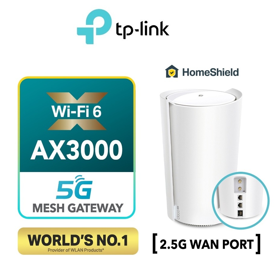 TP-Link Deco X50-5G 5G AX3000 Whole Home Mesh WiFi 6 Gateway | Shopee Malaysia