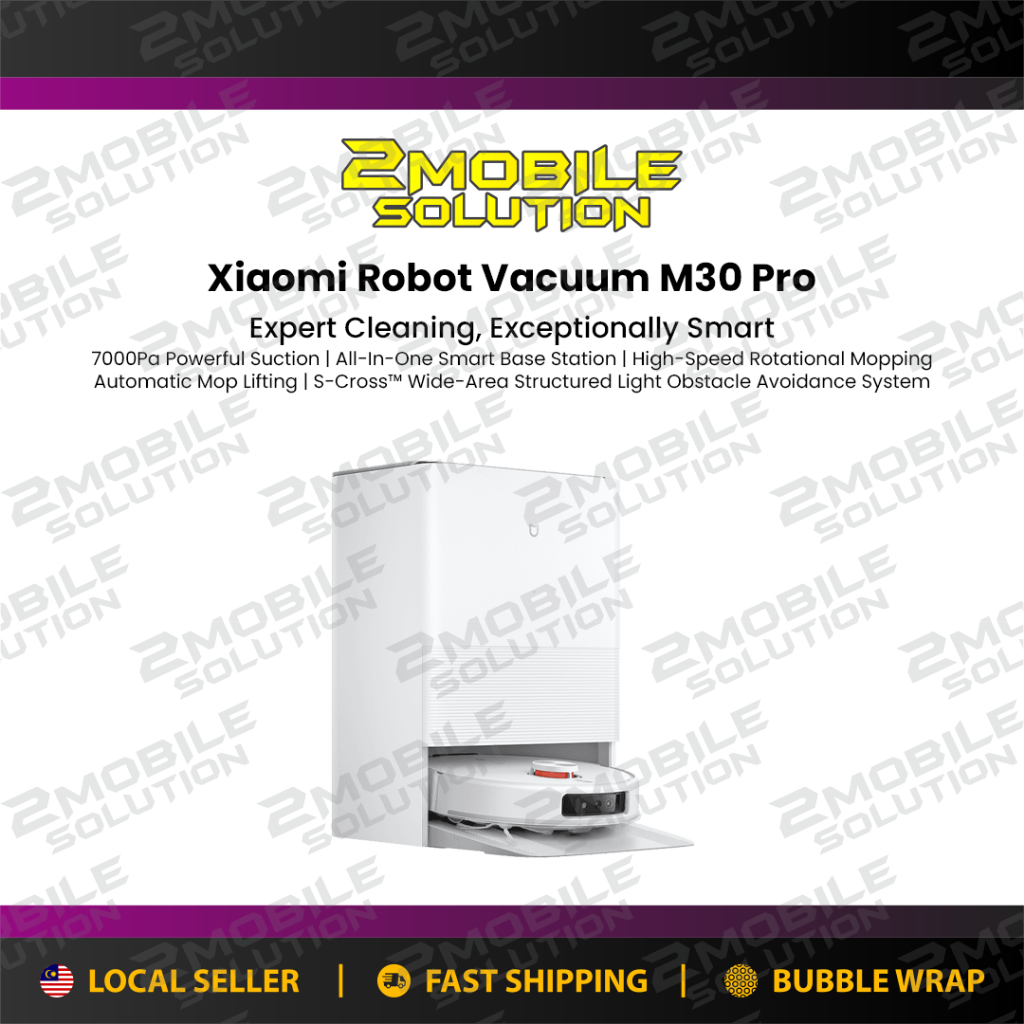 MIJIA Vacuum Robot M30 Pro [LDS Inteligent Navigation I 7000pa Suction ...