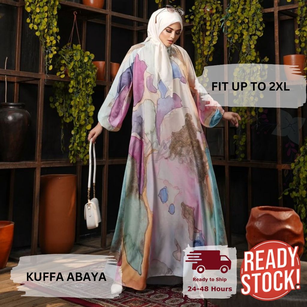 [EXCLUSIVE COLLECTION] ★Mishkah Apparels★ KUFFA Abaya - Silk doff ...
