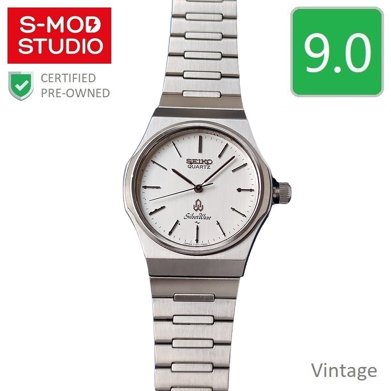 Seiko Silver Wave Quartz 35mm 7121 7030 PP Japan Vintage JDM CPO ...