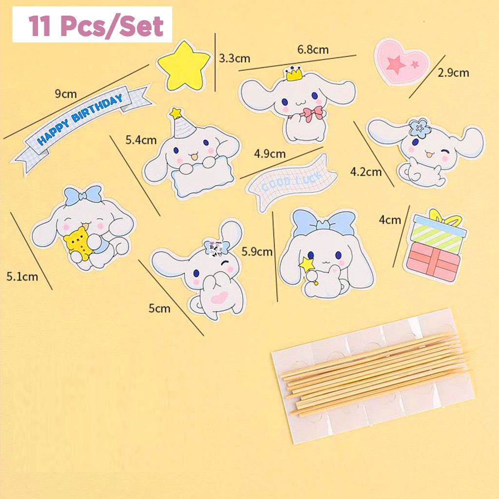 Cinnamoroll Cake Topper Cinnamoroll Cake Decoration Birthday Cake ...