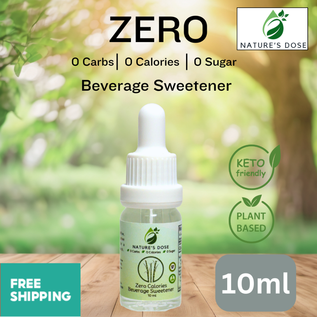 Nature's Dose Sugar-Free Beverage Sweetener - [Zero Calories/Diet ...