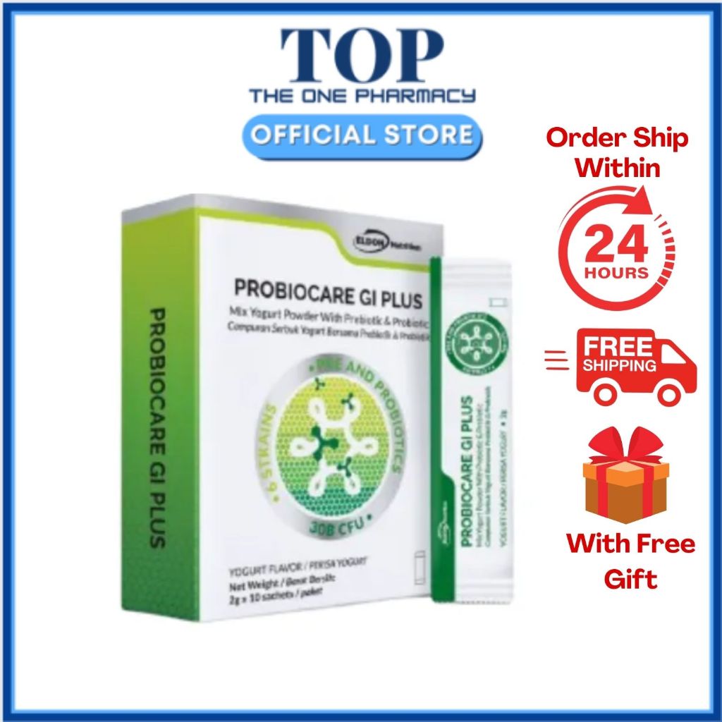 Eldon Nutrition Probiotics - Probiocare GI PLUS 2g x10 sachets | Shopee ...