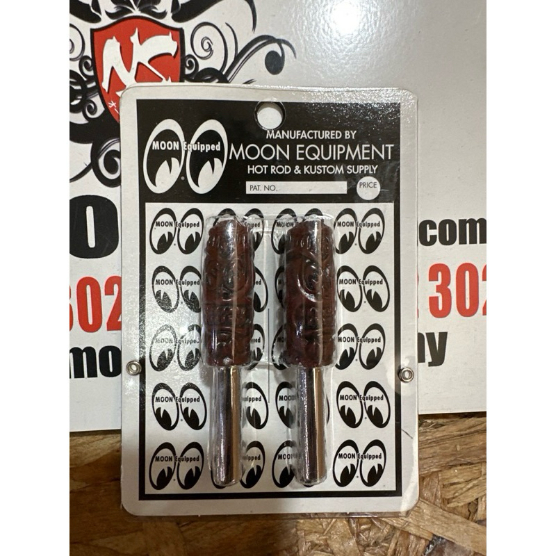 Mooneyes TIKI MOON Door lock Knob Car Lock Pin Original MOON EQUIPMENT ...