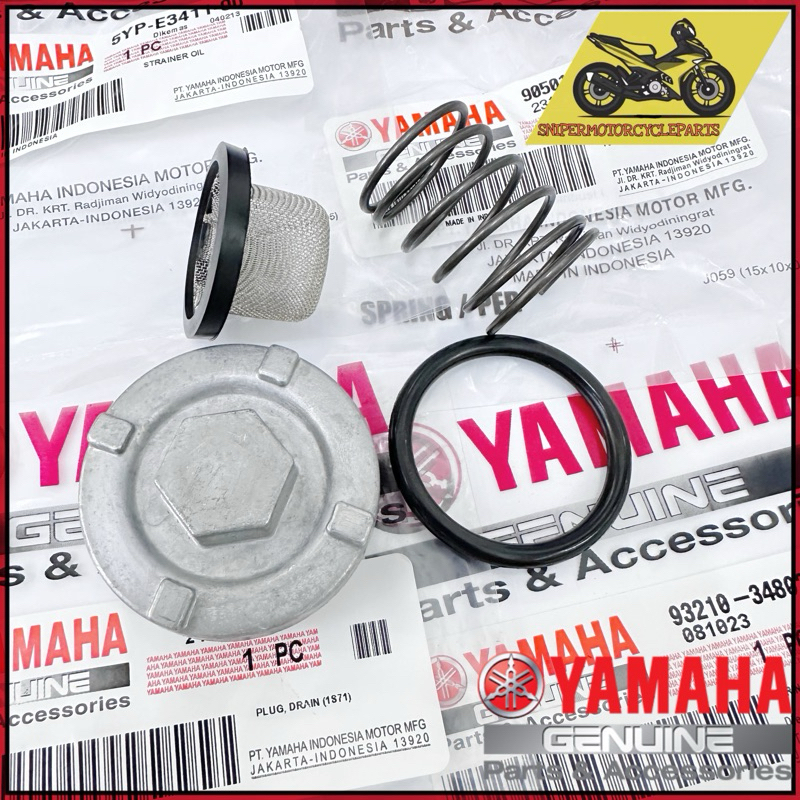 LC135 Y15Z Y16Z FZ150 SRL115 LC OIL PLUS DRAIN ENGINE SKRU OIL NUT ...