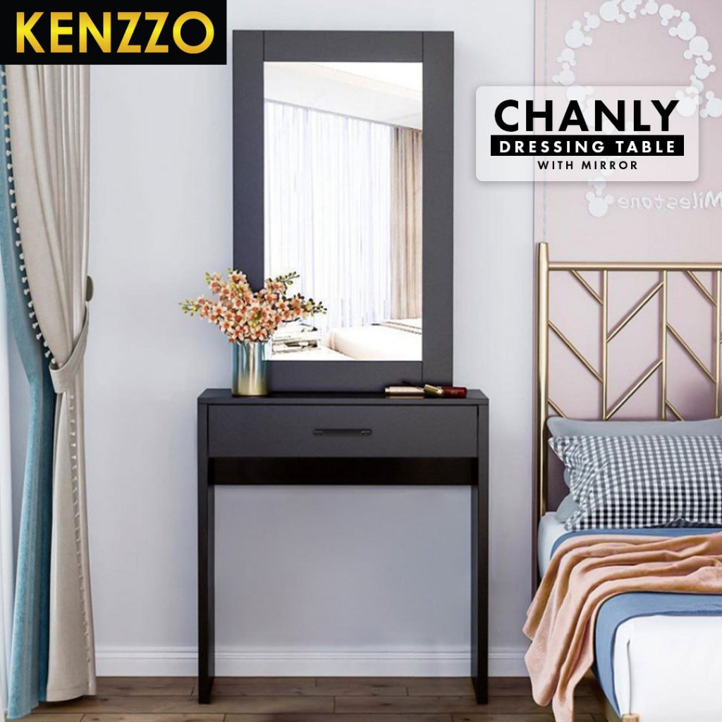 Meja Solek Simple With Drawer / Dressing Table with Drawer Nordic ...
