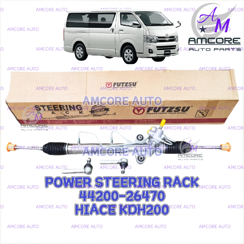 *NEW* TOYOTA HIACE KDH200 - POWER STEERING RACK ASSY / STEERING GEAR ...