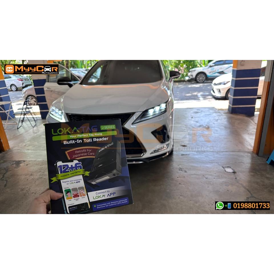 Lokatag J Series - Lexus RX300 Built-in Toll Reader RECON Car ETC ...