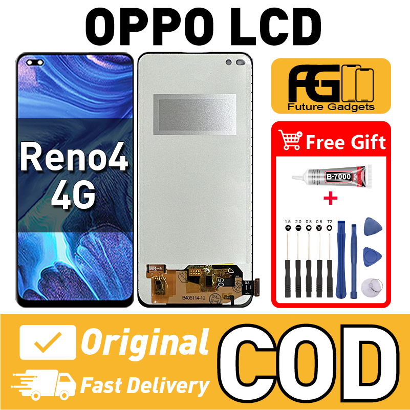 LCD OPPO reno 4 4G Compatible For ORIGINAL LCD Skrin Touch Screen ...
