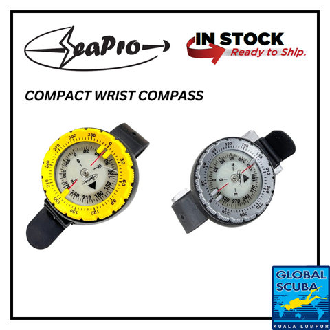 SEAPRO Compact Wrist Compass for Underwater Navigation during Scuba ...