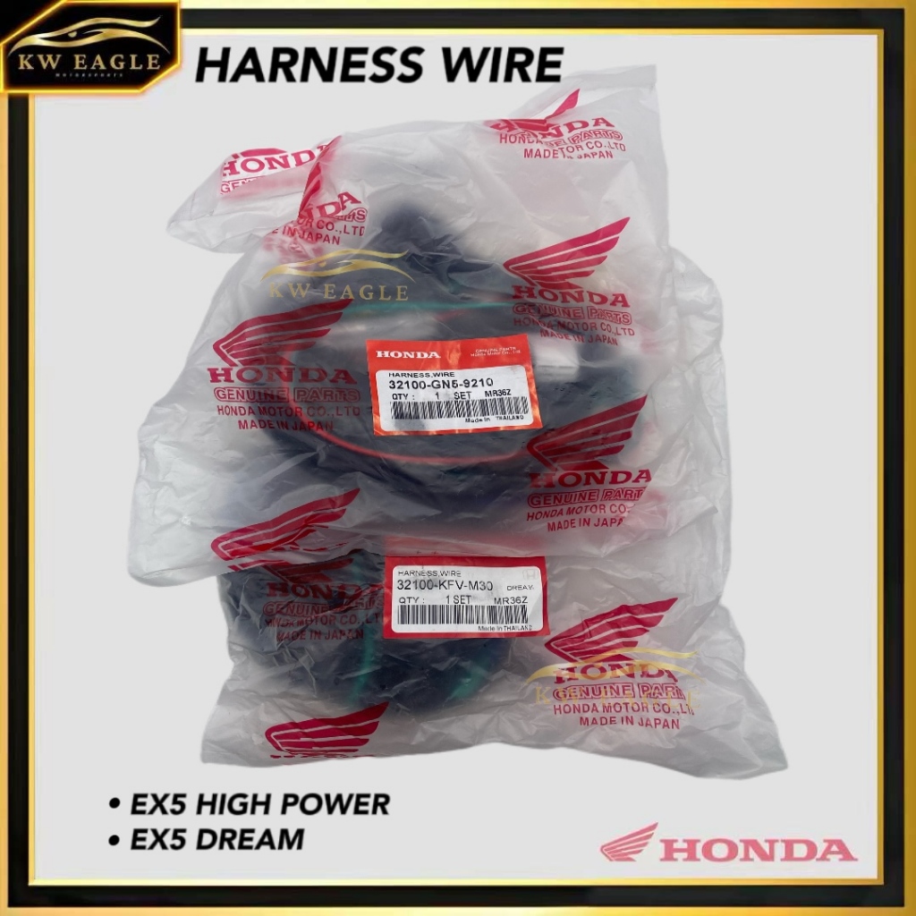 HONDA EX5 DREAM WIRING WIRE HARDNESS HARNESS WYRE ORIGINAL | Shopee ...