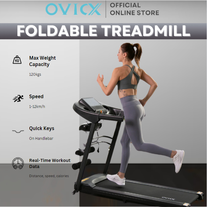 OVICX Belt Shaker Machine Treadmill A2S | Shopee Malaysia
