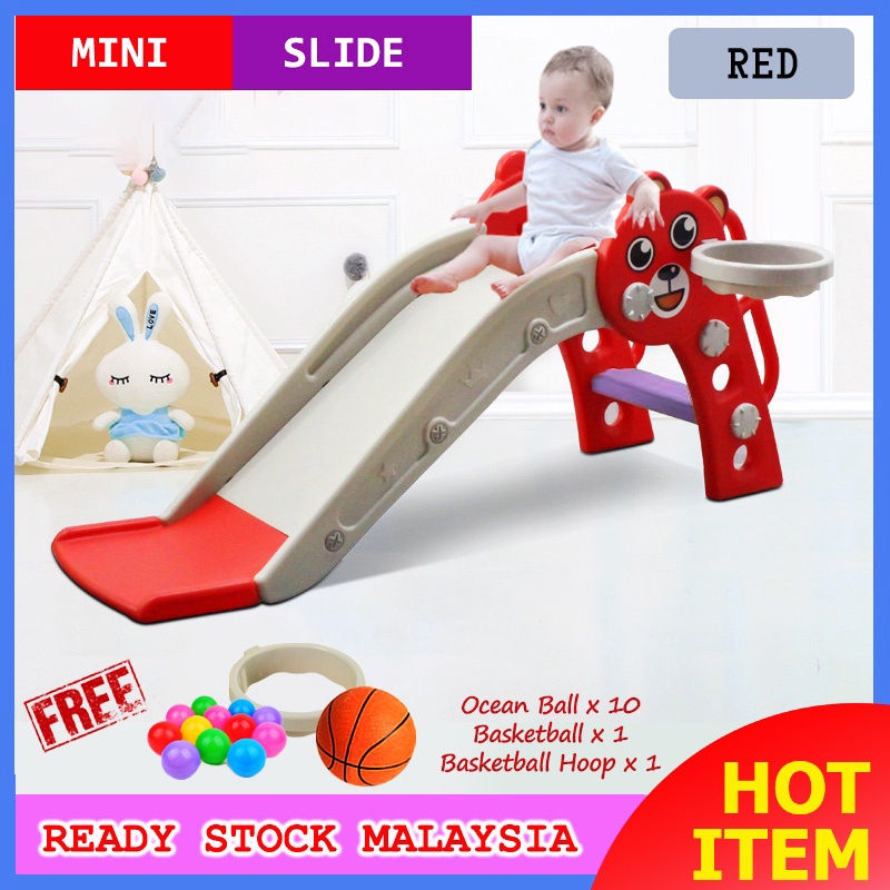 Papan Gelongsor Children Slide Playground Indoor Home DIY Kids Slide ...