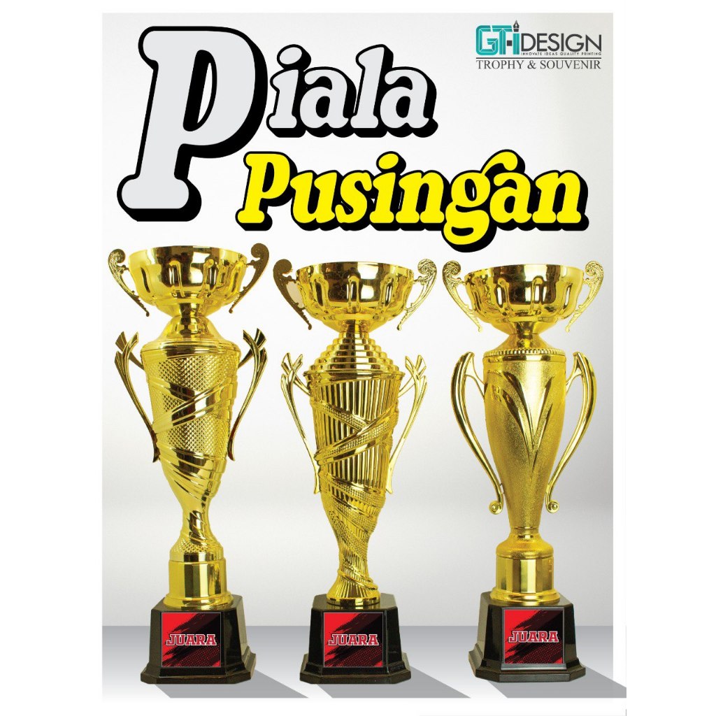 ROUND CUP / PIALA PUSINGAN LEVEL 2 ( TAPAK BERAT & PRINT ATAS PLATE ...