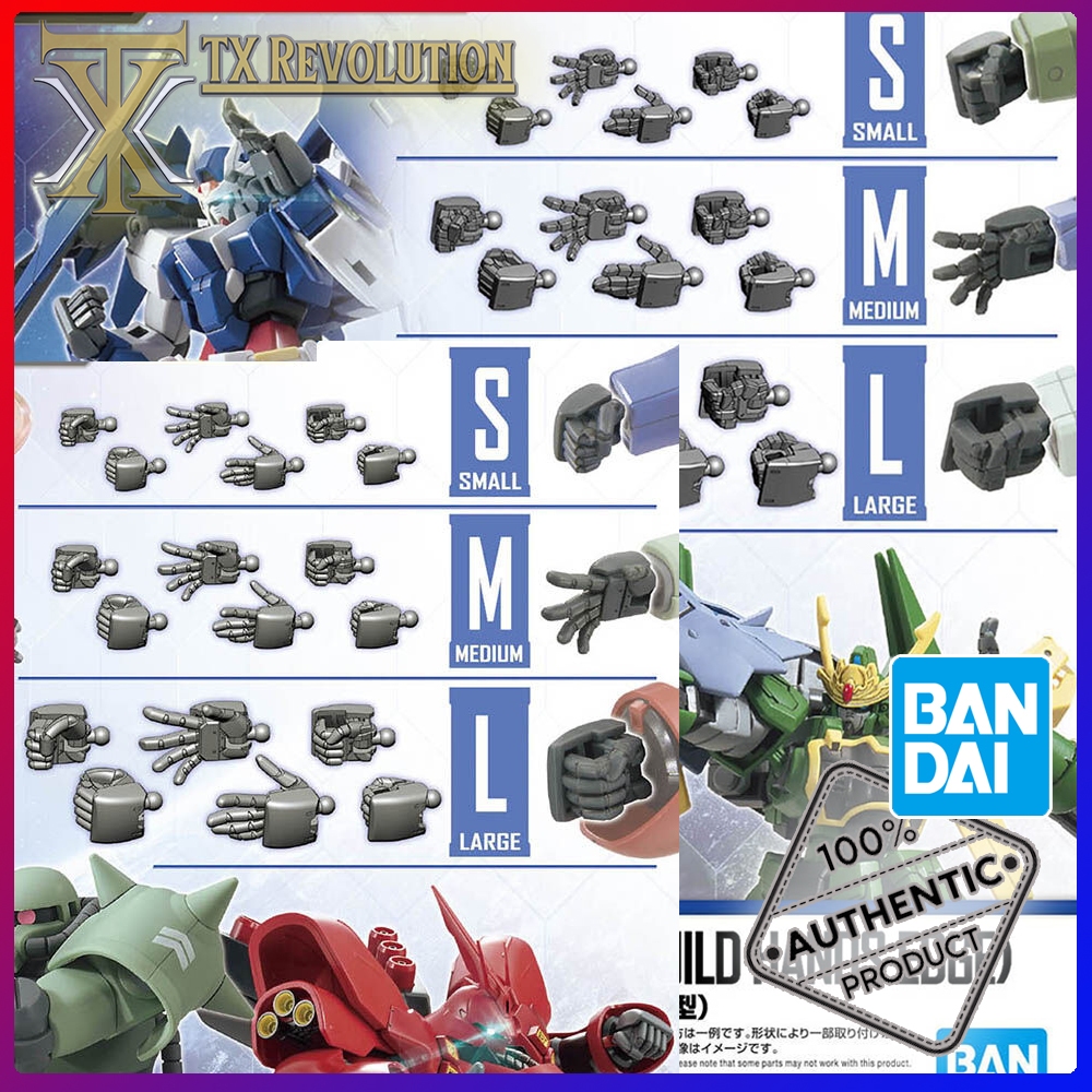 Option Parts Set Gunpla 03 Build Hands - Angled Type 手 04 Build Hands ...