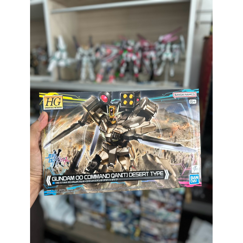 GUNDAM 00 COMMAND QAN [T] DESERT TYPE BANDAI 1/144 HG ( GUNDAM BUILD METAVERSE) | Shopee Malaysia