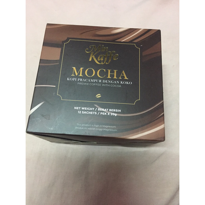 min kaffe mocha (kopi pracampur dengan koko) | Shopee Malaysia