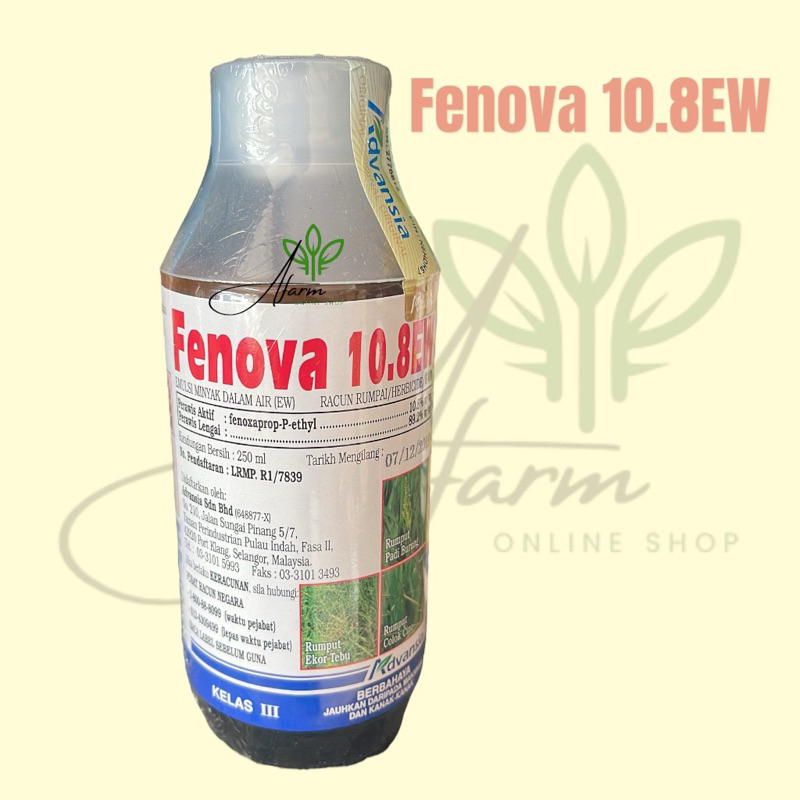 250ml Advansia Fenova 10.8EC | fenoxaprop-P-ethyl 10.8% w/w | Rumput ...