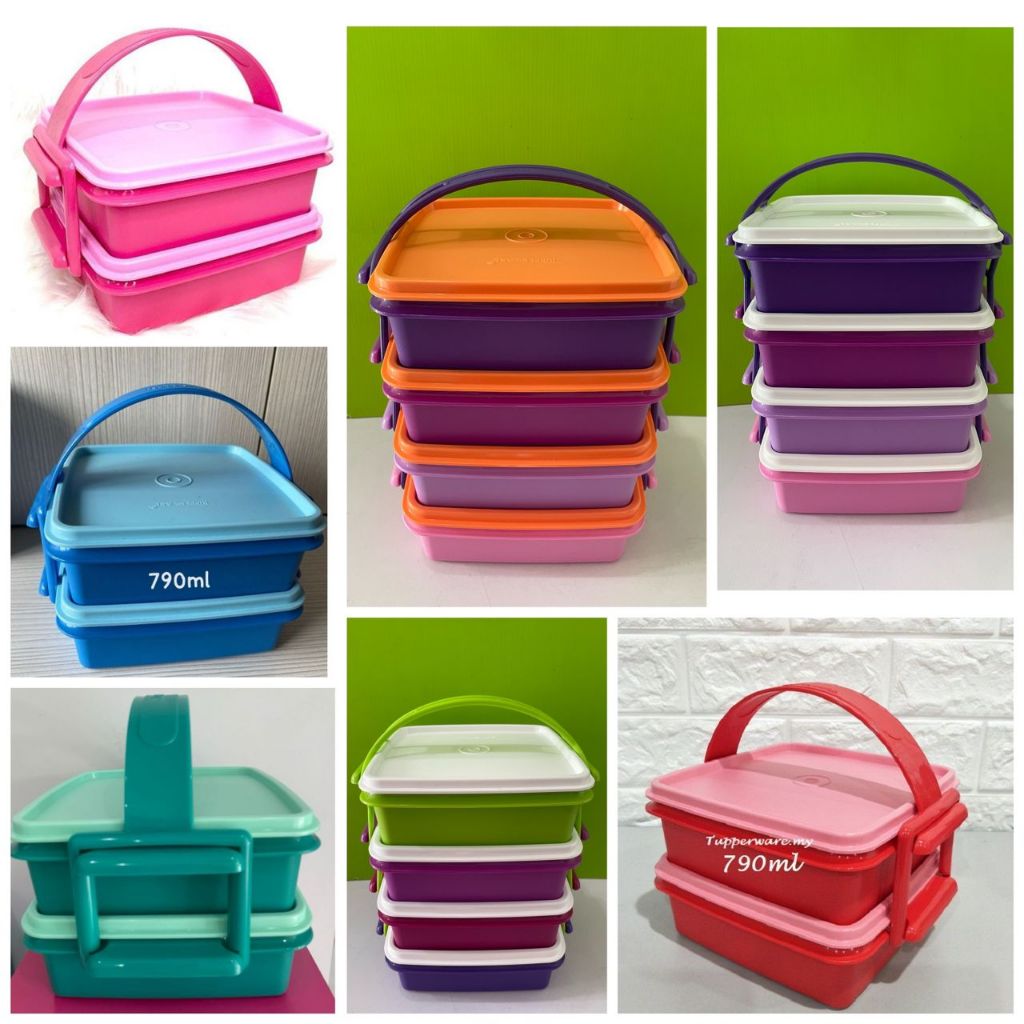72213 Tupperware Small Goody Box/ Mangkuk Tingkat Tupperware - Ready ...