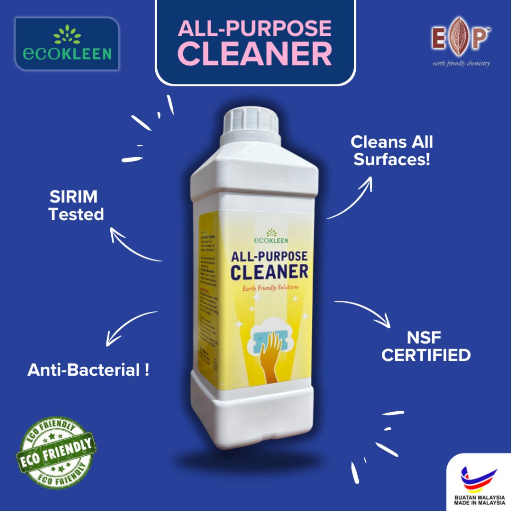 ECOKLEEN ALL-PURPOSE CLEANER 1L-5L | ANTI-BACTERIAL Eco-Friendly ...