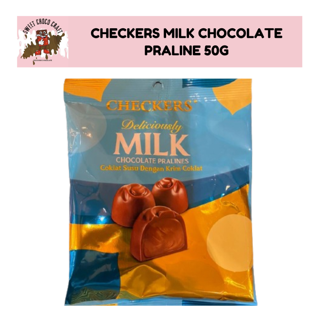 Checkers Praline Chocolate 60G | Shopee Malaysia