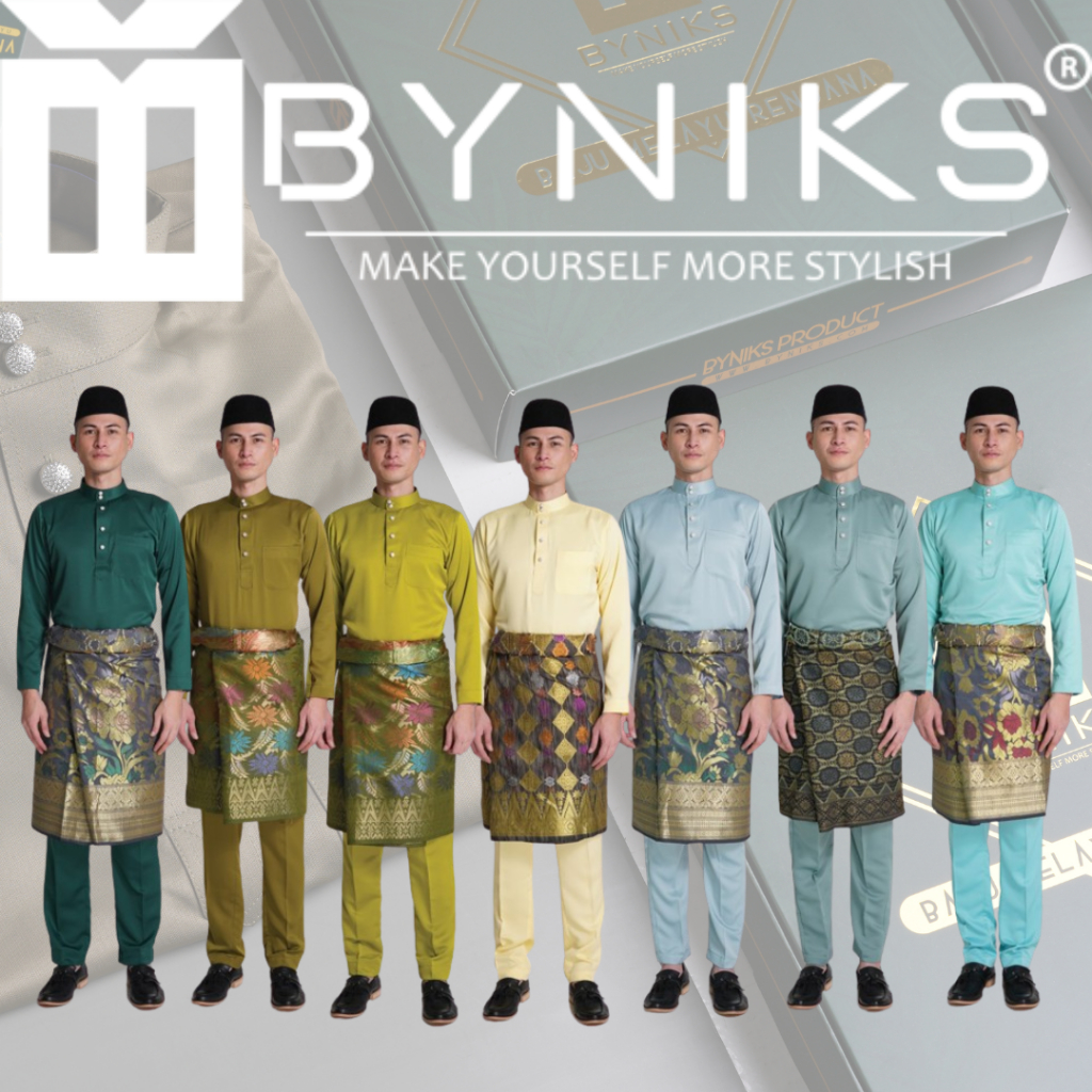 [RAYA 2024 V2] Baju Melayu RENJANA Cekak Musang Slim FIT®ular Fit # ...