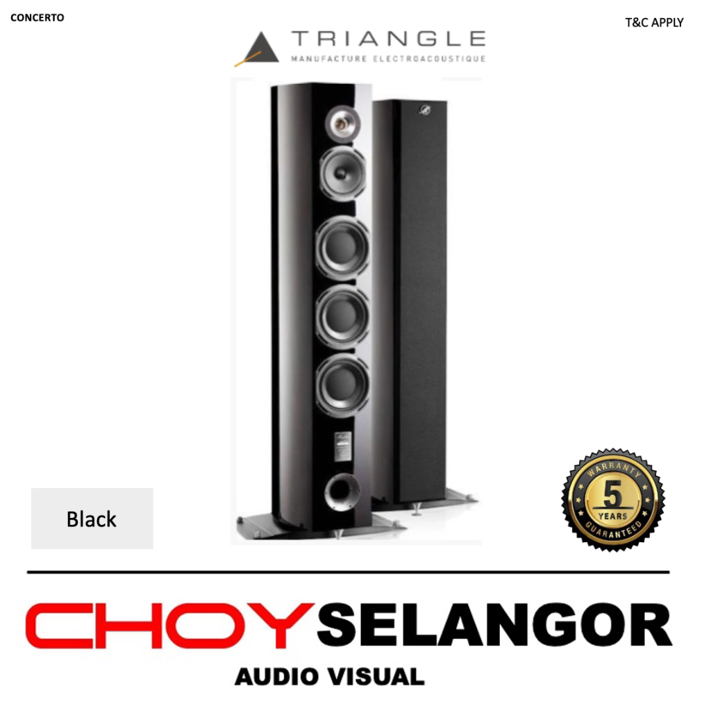 Triangle Concerto Hifi Floorstanding Speaker | Shopee Malaysia