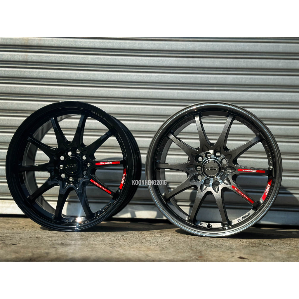 New Car Sport Rim THAILAND RAYS CE28 Wheels 17x8J 10x100/114.3 ET38 Gun ...