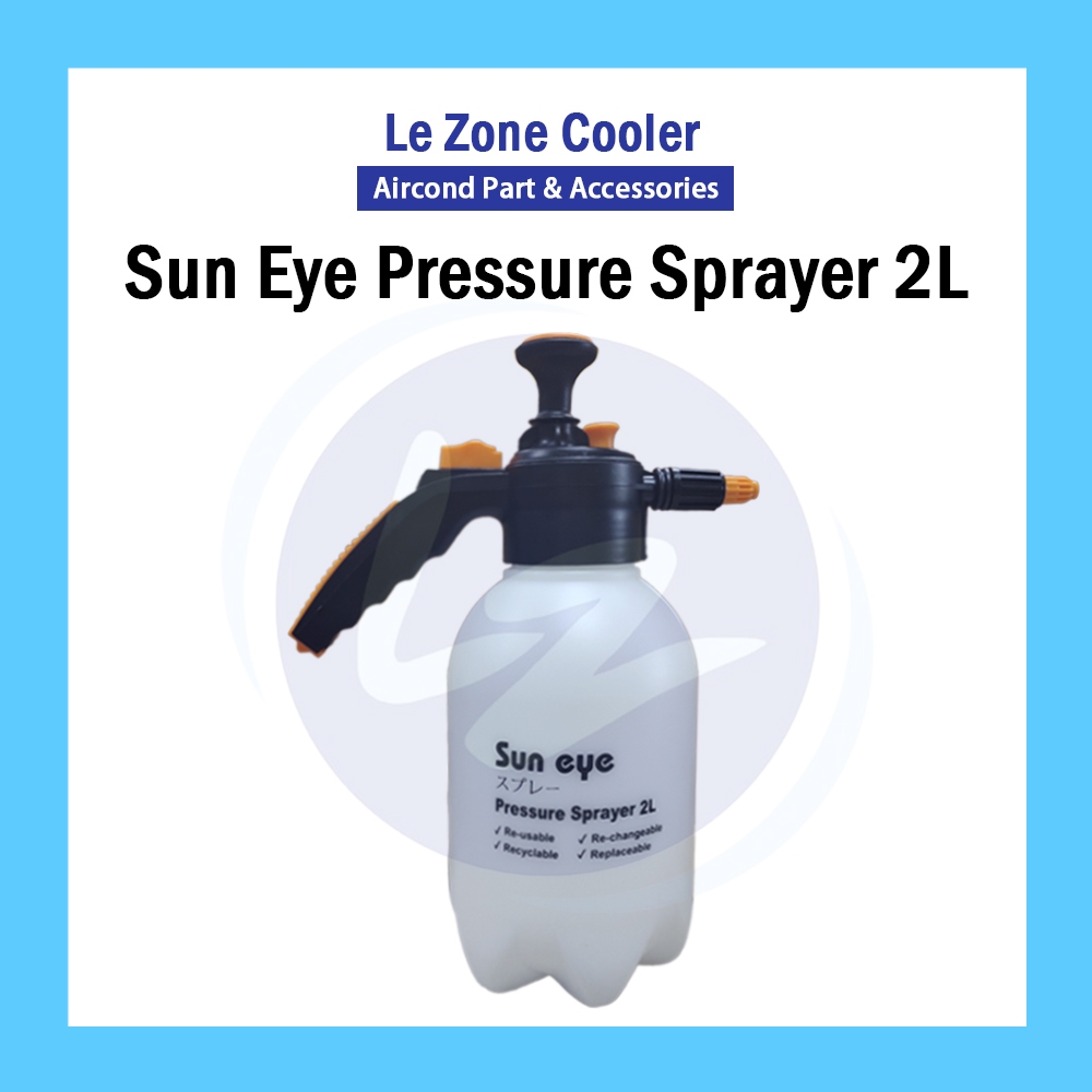 Sun Eye Pressure Sprayer Pump 2L Chemical Sprayer Bottle Watering ...