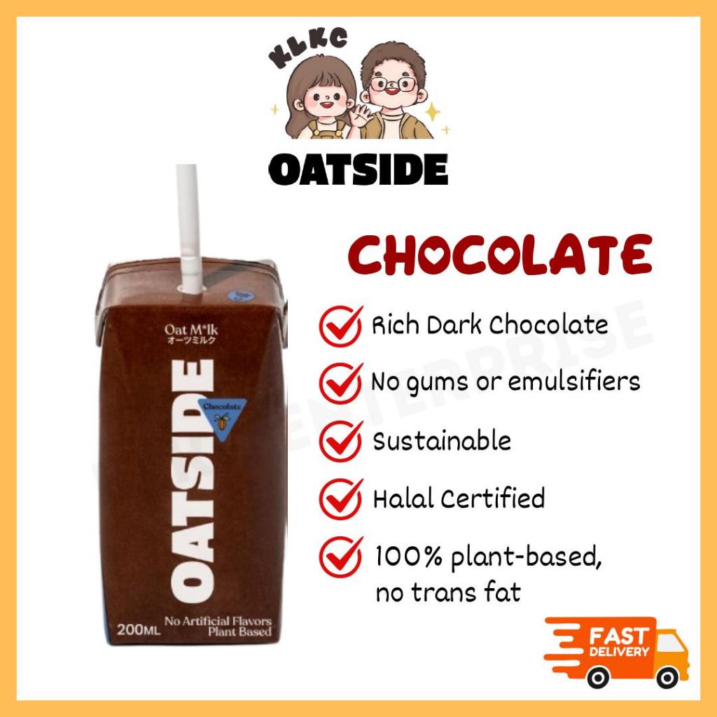 [ READY STOCK ] OATSIDE Susu Oat Coklat Oatmilk Chocolate 200ML x 1'S ...