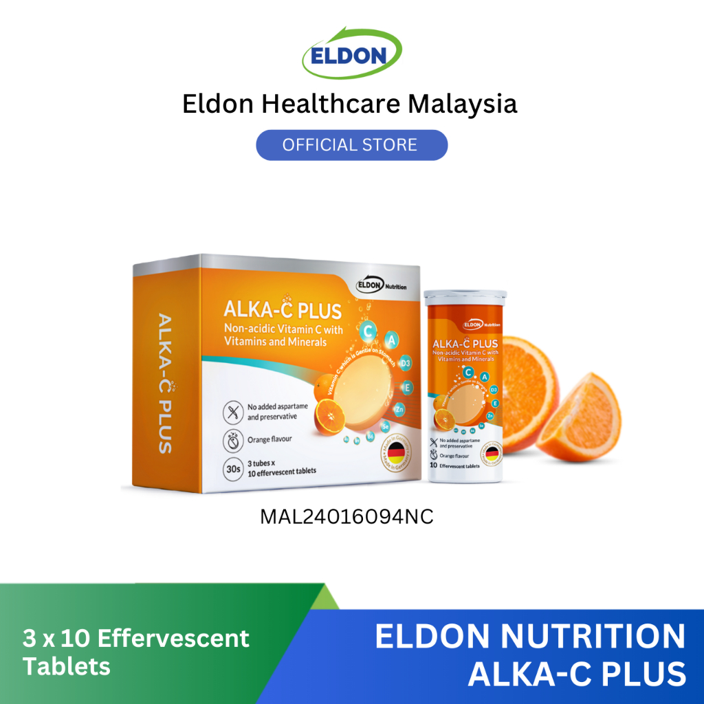 Eldon Nutrition Alka-C Plus Vitamin C Dengan 8 Jenis Vitamins ...