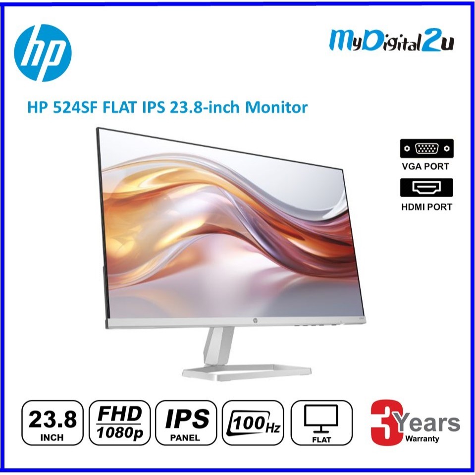 HP M24F/524SF IPS FHD 75HZ/100HLZ LED Backlit Monitor (2E2Y4AA/94C18AA ...