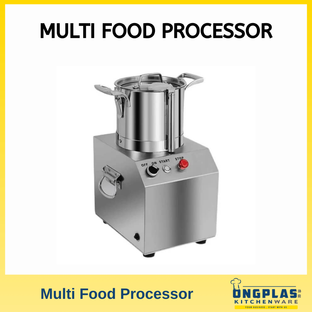 😎READY STOCK😎 3/4 LITER MULTI FOOD PROCESSOR / FULLY STAINLESS STEEL ...