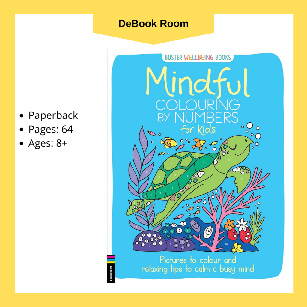 Mindful Colouring by Numbers for Kids : Pictures to colour and relaxing ...