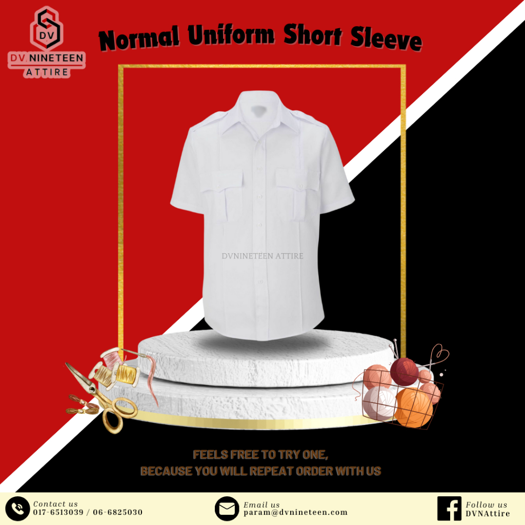 SECURITY GUARD UNIFORM | SERAGAM PENGAWAL KESELAMATAN | POLYESTER ...