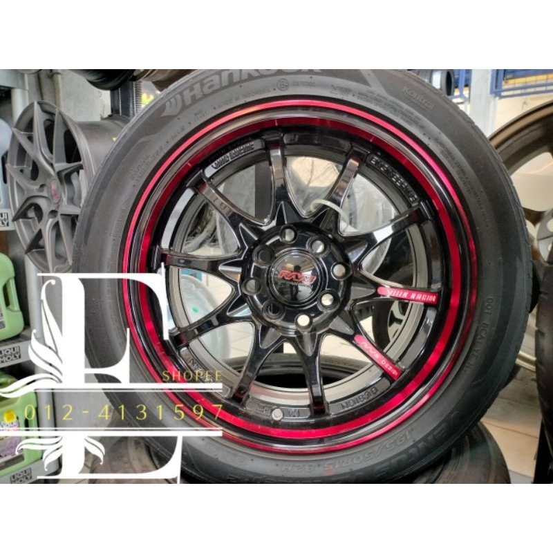 USED SPORT RIM 15 INCH 1SET RM980 MYVI AXIA BEZZA SAGA WIRA (KENA BELI 2KALI 1PAY 2PC 1BOX POS ...
